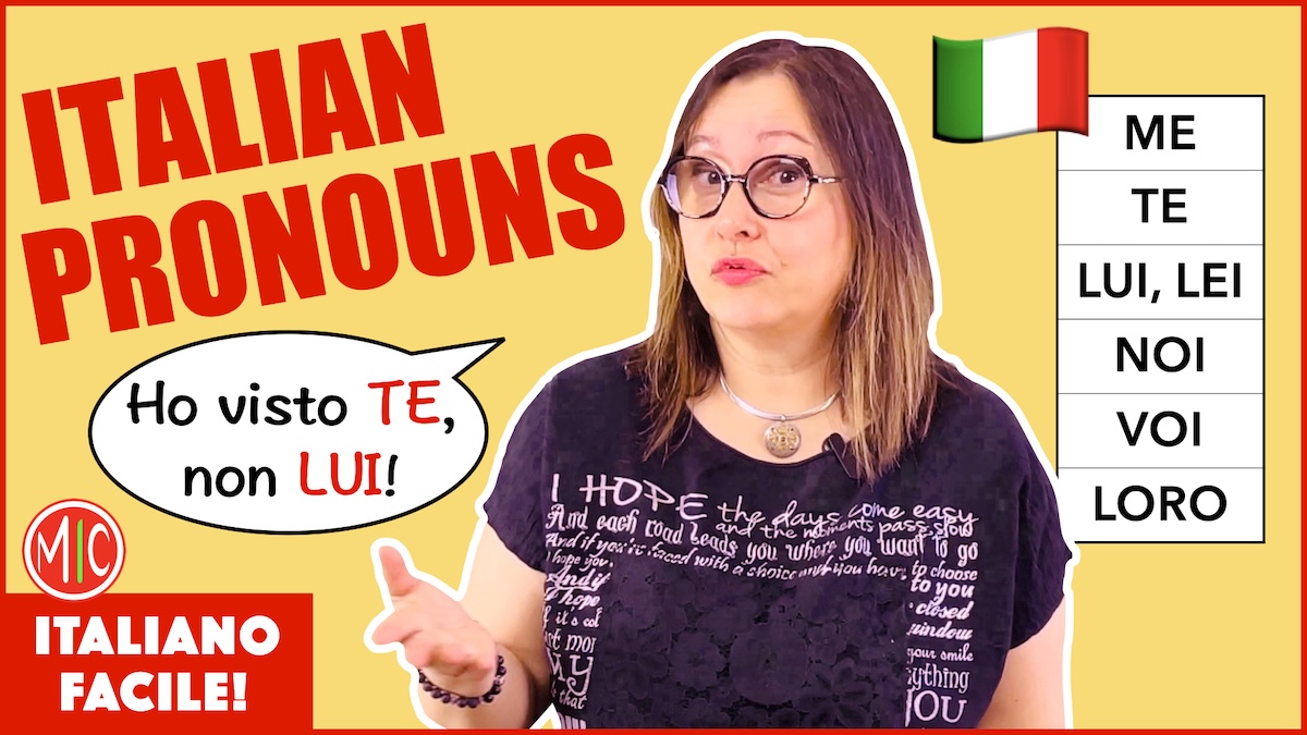 Italian Pronouns: A Simple Guide to Identify and Use Them Correctly ...