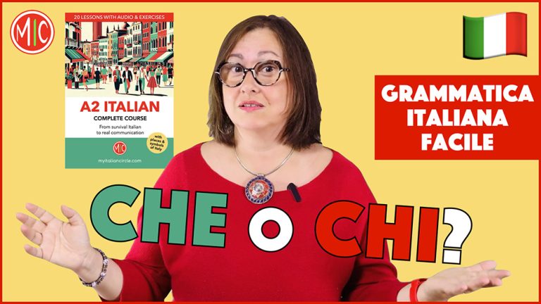 How to Use Italian Relative Pronouns Correctly: CHE & CHI - My Italian ...
